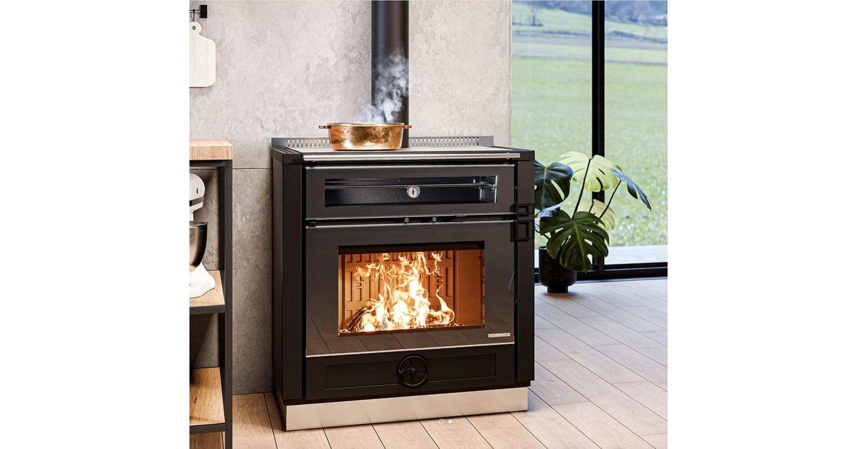 THERMOROSSI AURORA 80 FATÜZELÉSŰ SPARHELT - KÖRBE-ÉPÍTHETŐK